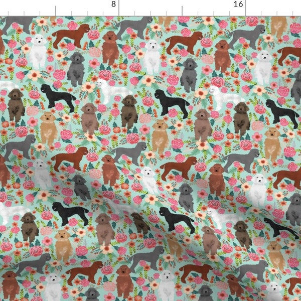 Poodle Fabric - Etsy