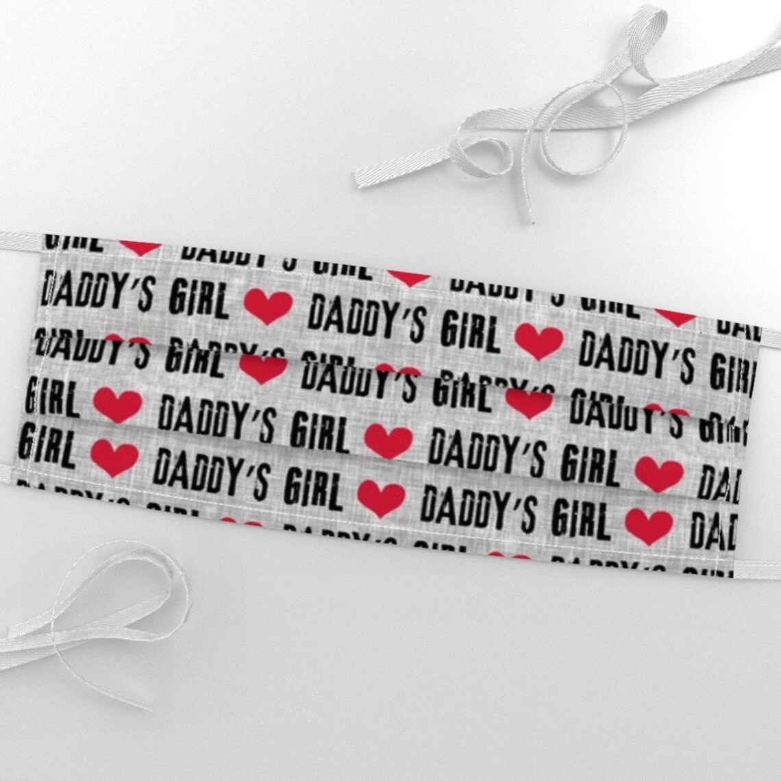 Daddy Love Fabric Daddys Girl by Littlearrowdesign Parent - Etsy