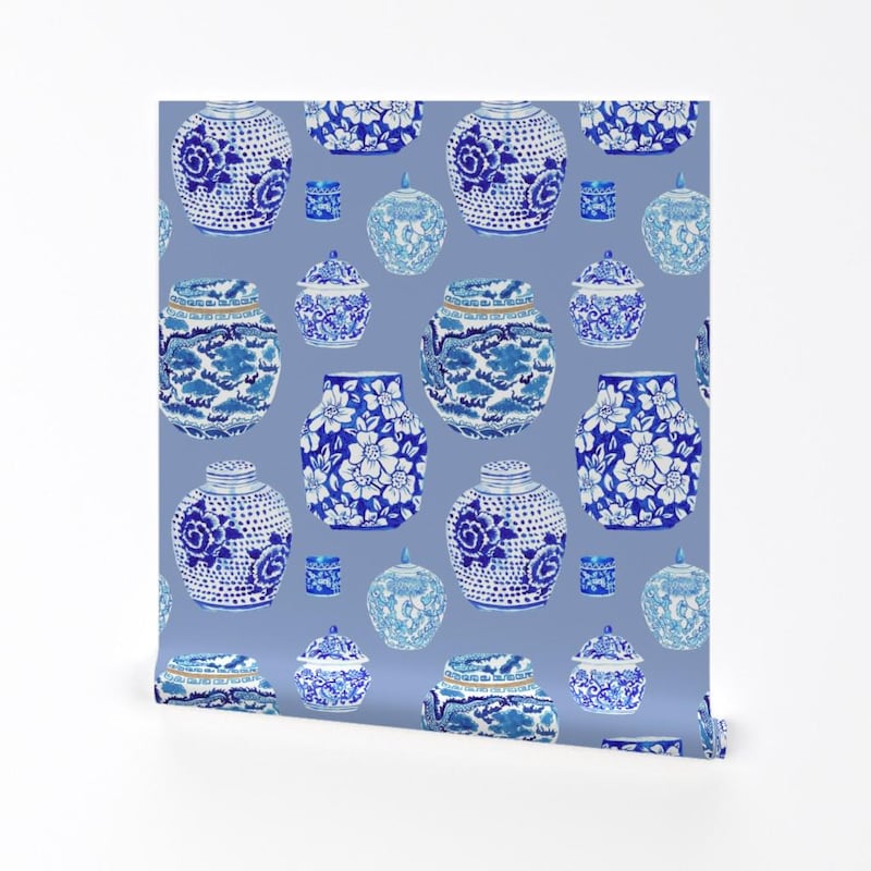 Delft Wallpaper Peel and Stick - Etsy
