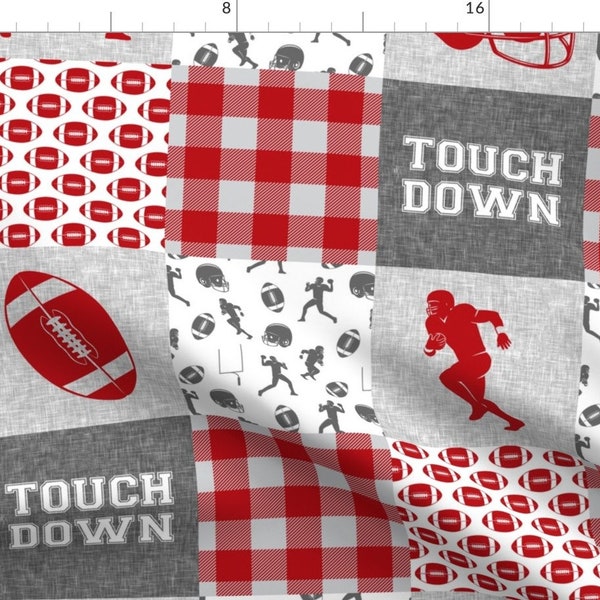 Football Fabric Panel - Etsy