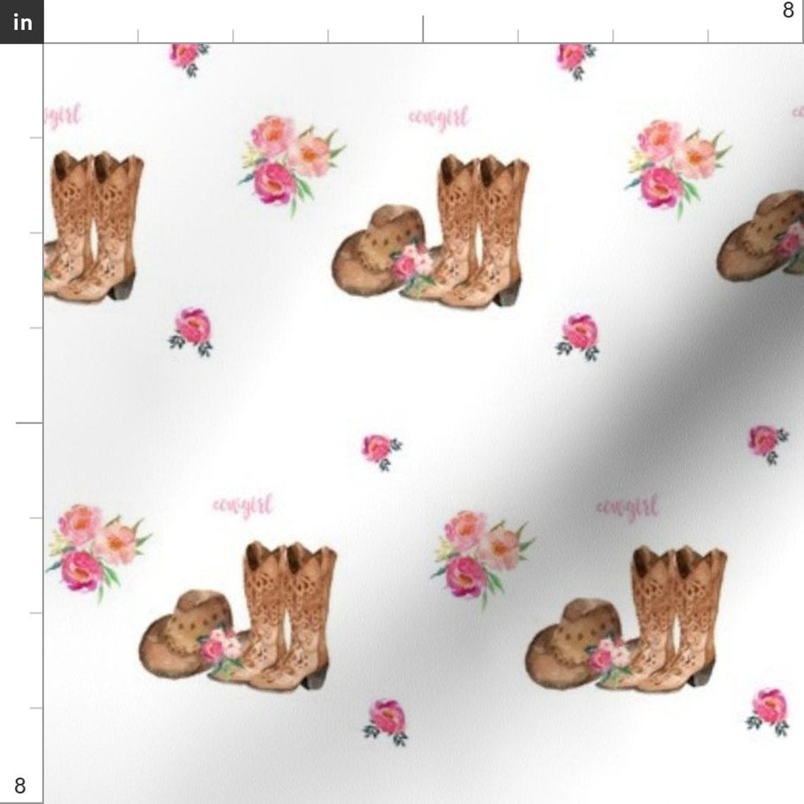 Cowgirl Fabric 4 Cowgirl Western Southern Southwest - Etsy