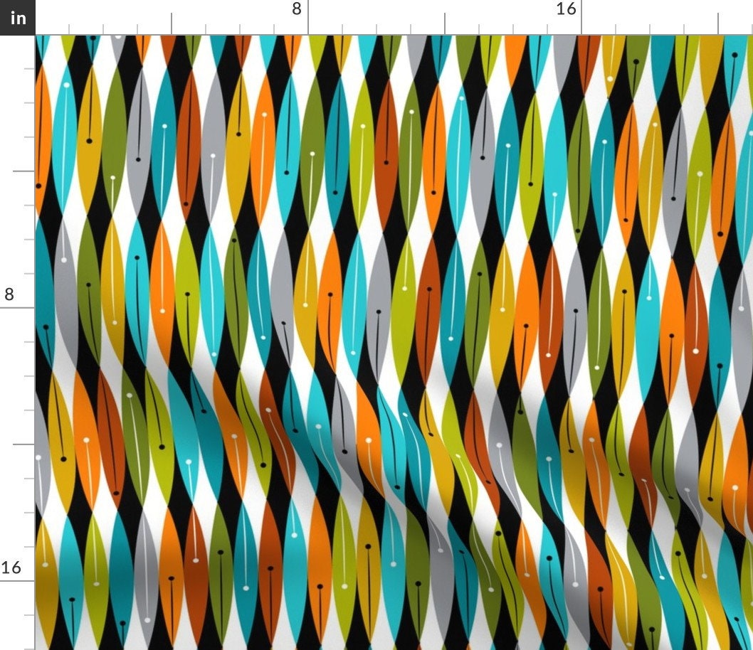 Rainbow Mod Pod Fabric Mod Pod 2 by Tonyanewton Rainbow - Etsy