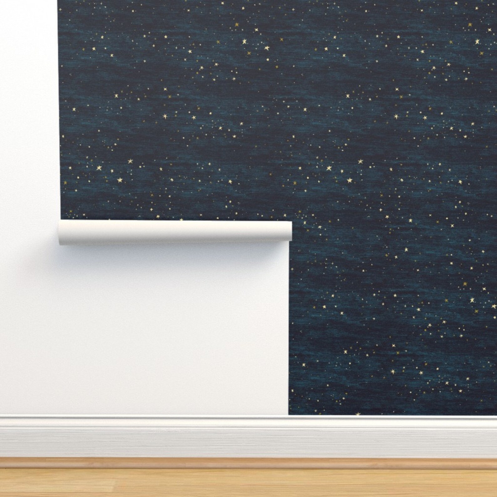 Stars Wallppaer Night Sky Stars Midnight Blue by at the - Etsy