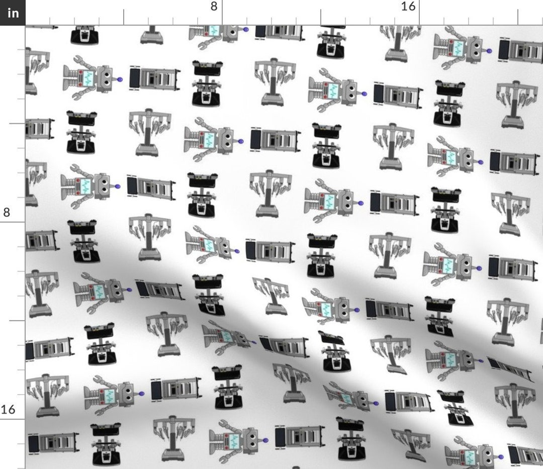 Robotic Surgery Gray Fabric Surgery Robots by Surgi Caps by Lexi ...