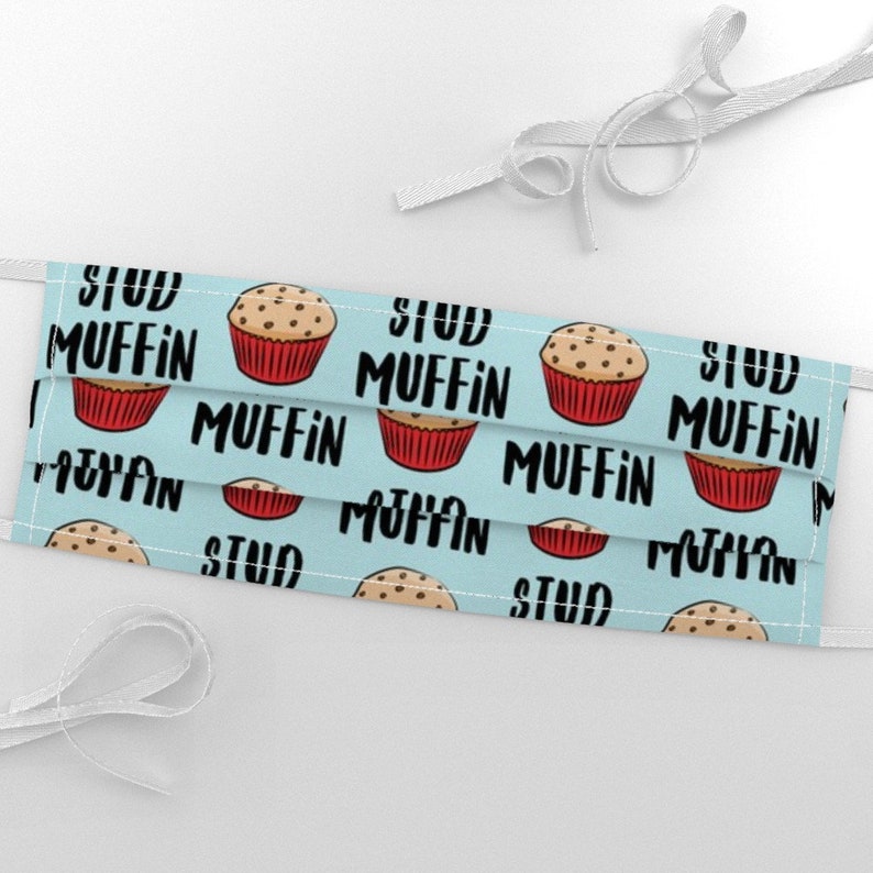 Stud Muffin Fabric Stud Muffin Valentines Day Muffins on - Etsy