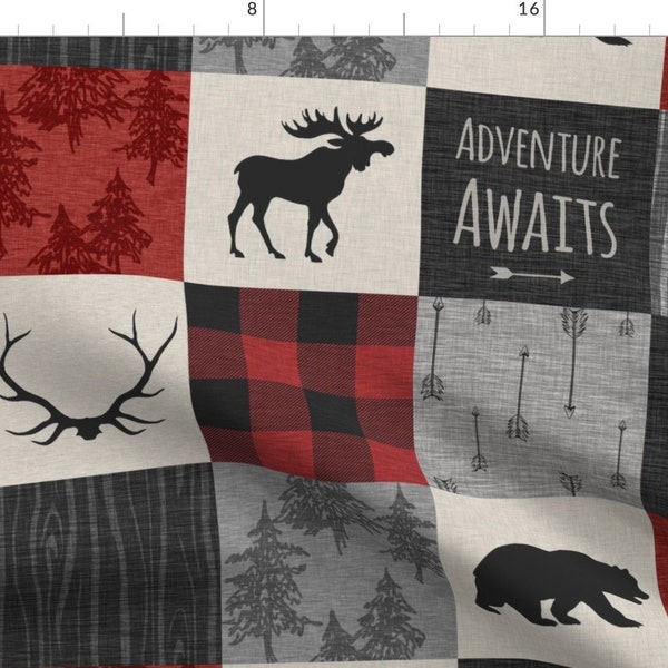 Cabin Theme Fabric - Etsy