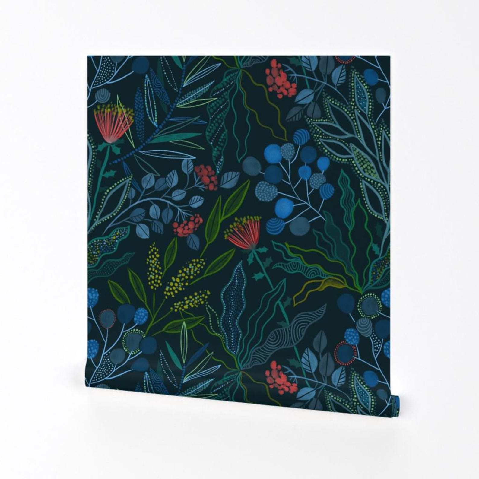 Australian Floral Wallpaper - Botanical Australian Flora Design by ...