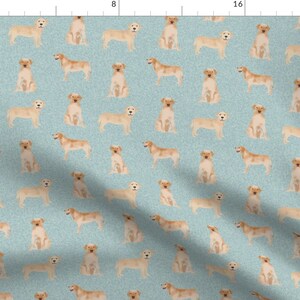 Yellow Lab Fabric Yellow Labrador Pet Quilt Dog Breed Quilt Coordinates ...