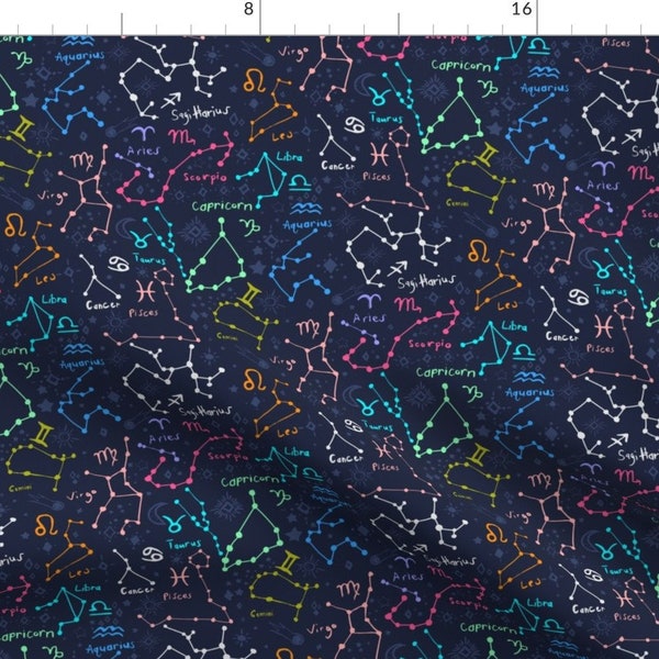 Constellation Fabric - Etsy