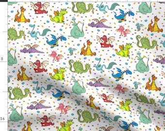 Purple Dragon Fabric | Etsy