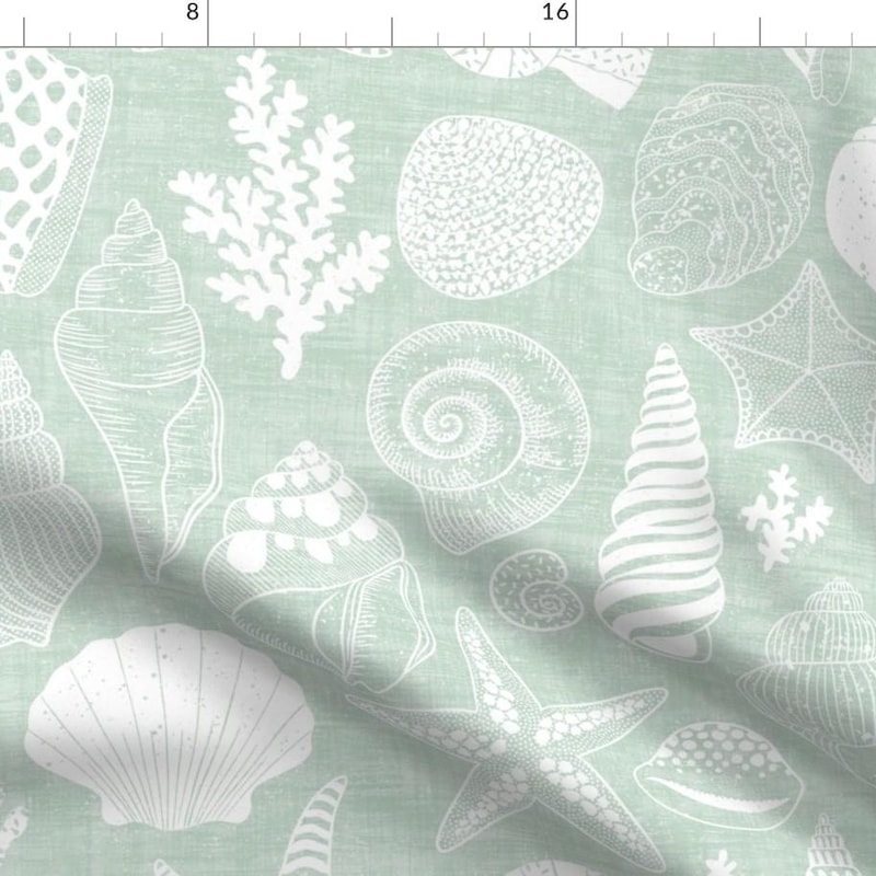 Beach Theme Fabric - Etsy