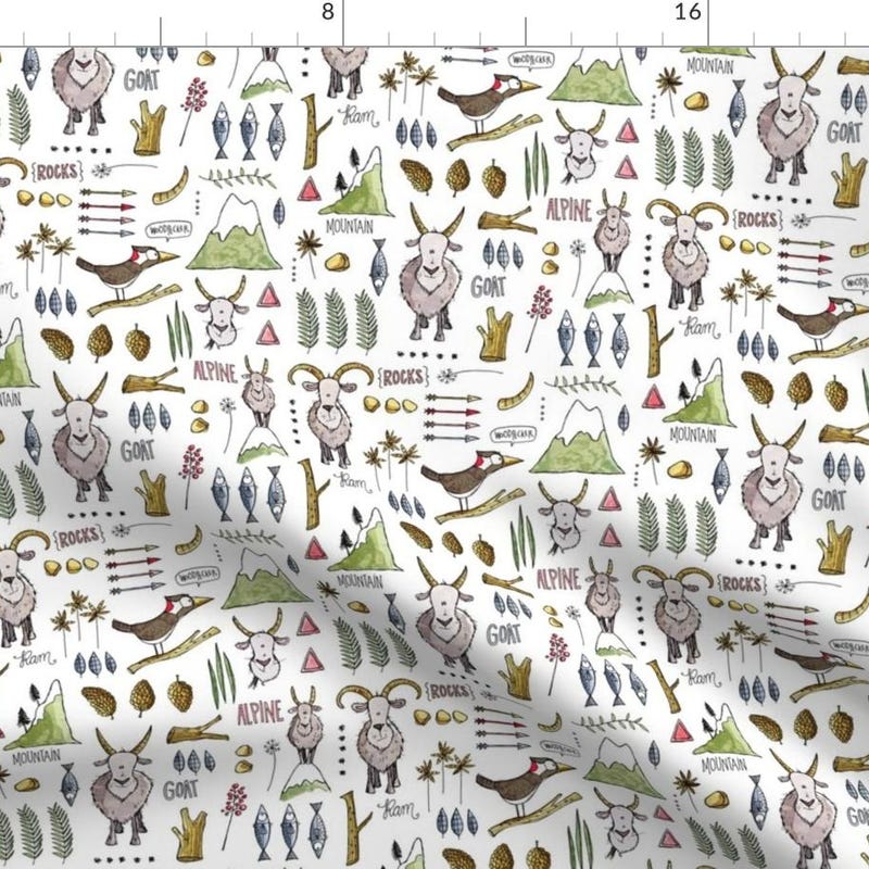 Goat Fabric - Etsy
