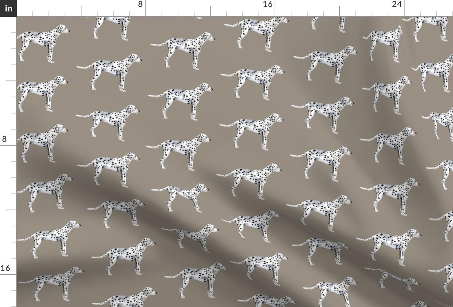 Dalmatian Fabric - Dalmation by Taraput - Dalmatian Dog Pet Animal ...