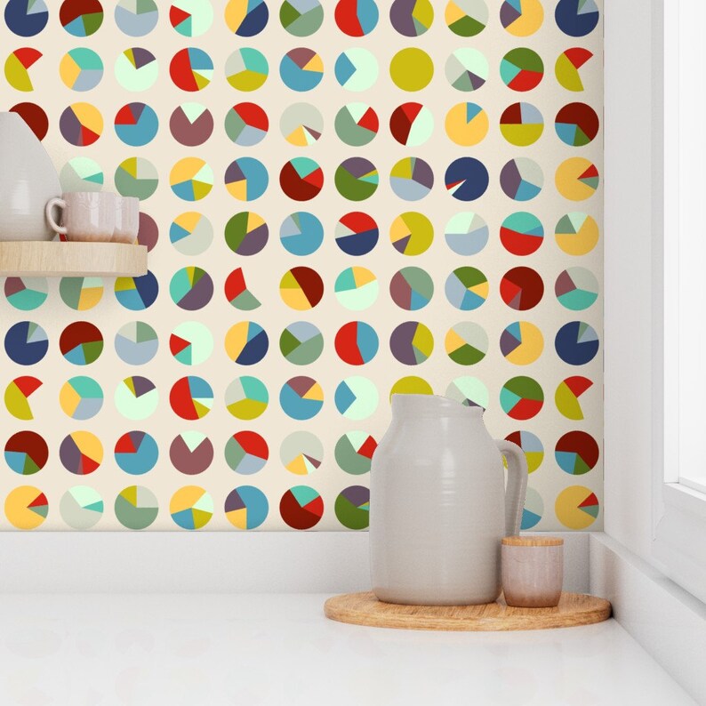Math Wallpaper Pie Charts by Candyjoyce Math Pie Charts - Etsy