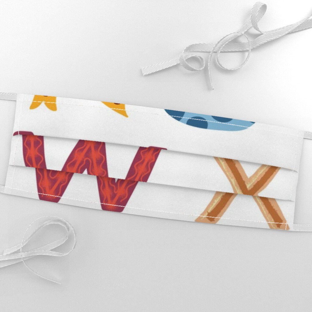 Fun Alphabet Fabric Alphabet Blocks By Enariyoshi Fun | Etsy