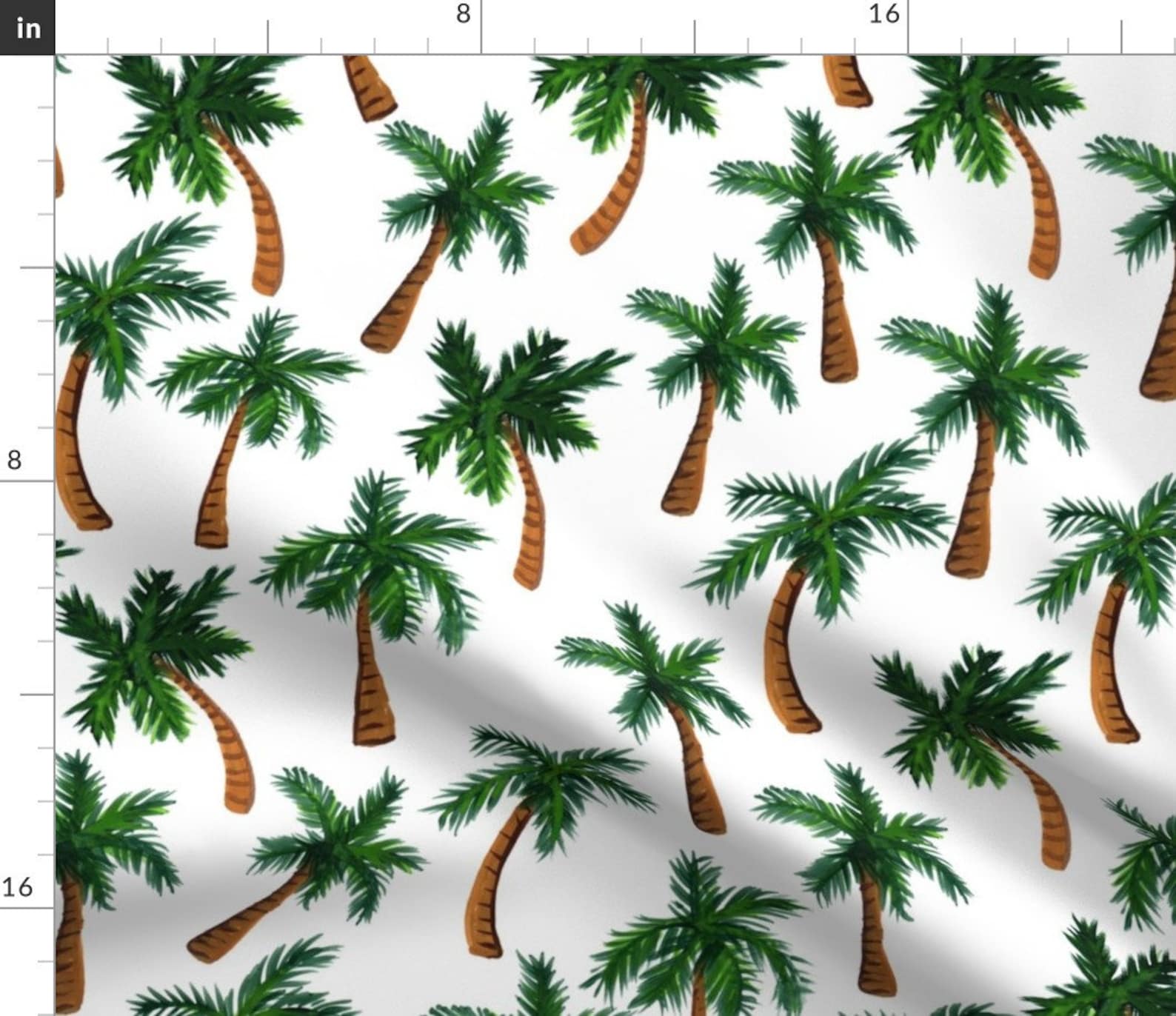 Palm Tree Fabric Palm Tree Print large by Shelbyallison - Etsy