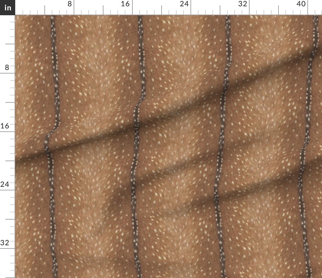 Fawn Fabric Deer Hide Fabric by Willowlanetextiles Fawn | Etsy