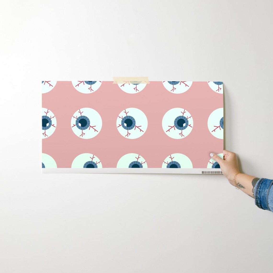 Eyeball Removable Peel and Stick Wallpaper - Eye Anatomy Ophthalmology ...