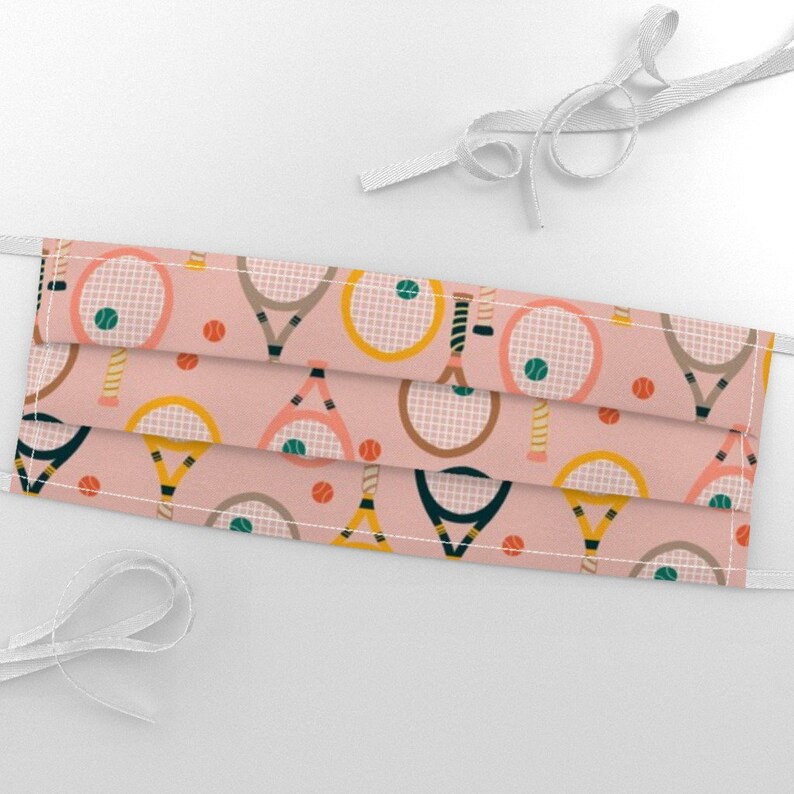 Tennis Fabric Game Set Match by Lapetitelecour Tennis | Etsy