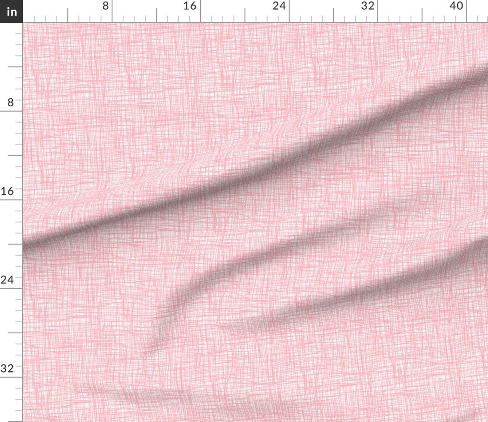 Pink Grid Fabric Grid Stripes Geometric Pink by Caja Design - Etsy