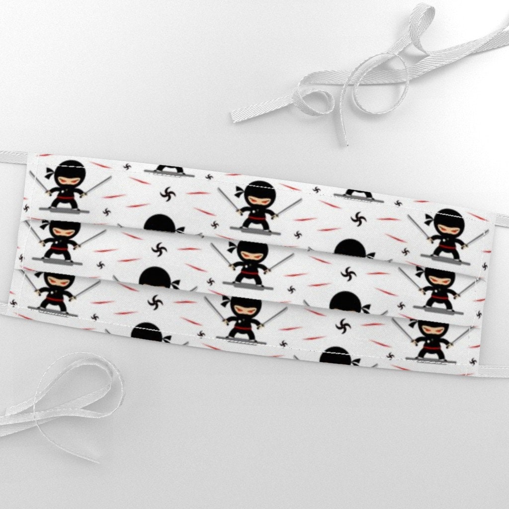 Ninja Fabric Little Ninja by Stofftoy Little Ninja Kids - Etsy