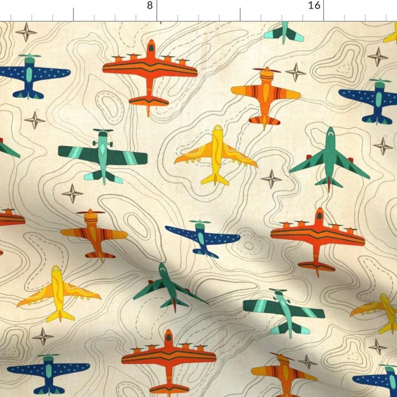 Plane Fabric - Etsy