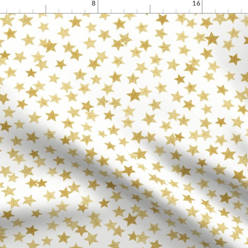 Silk Star Fabric - Etsy