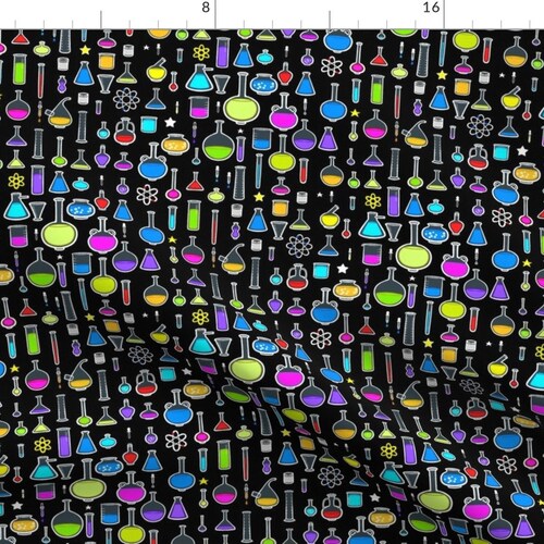 Chemistry Lab Fabric Beakers by Jadegordon Lab Chemicals | Etsy