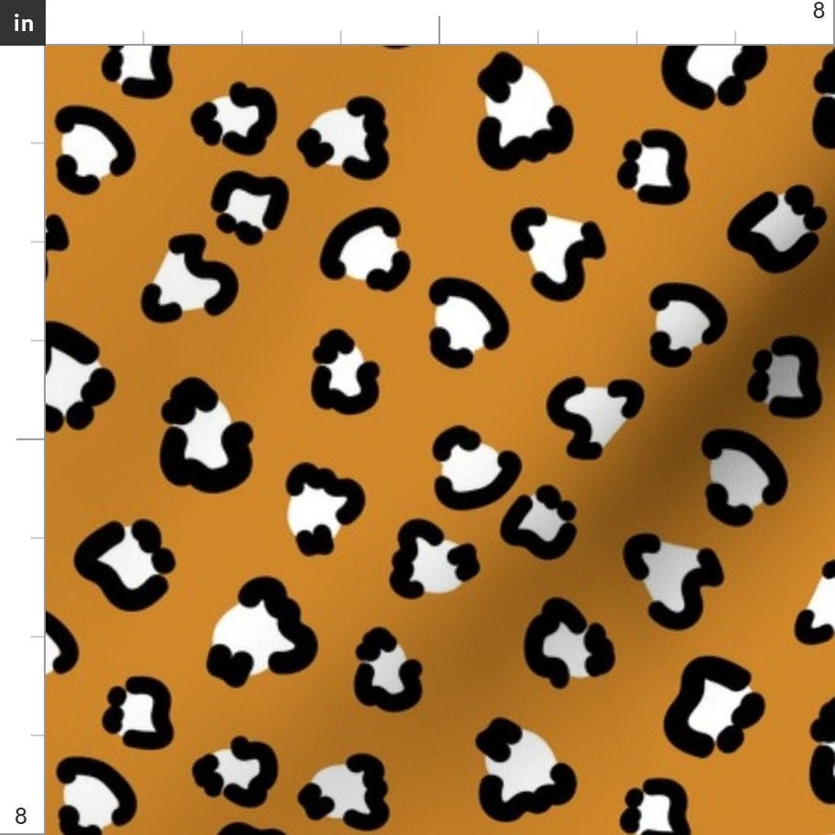 Leopard Fabric Leopard Skin Pattern by Yopixart Leopard | Etsy
