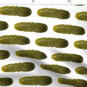 Pickle Fabric Big Pickles by Sufficiency Pickle Cotton Fabric by the ...