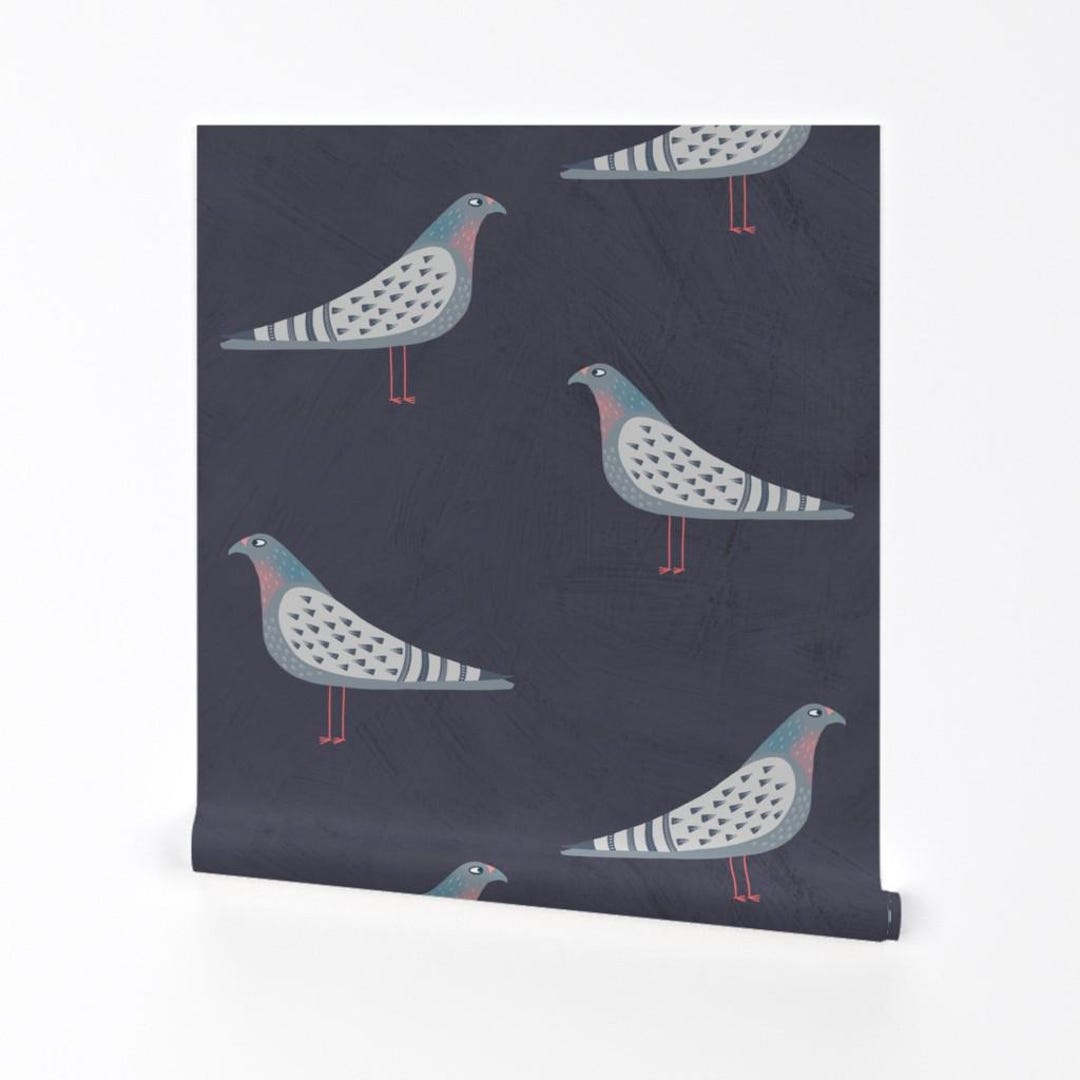 Pigeon Wallpaper - Pigeons Minding Their Own Business (dark) by ...