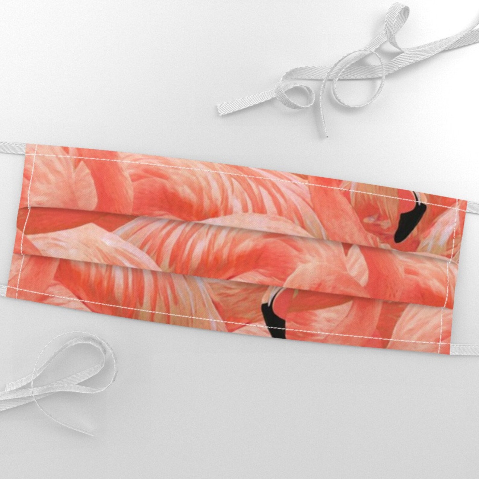 Flamingo Fabric Flamingo Fever in Coral by - Etsy