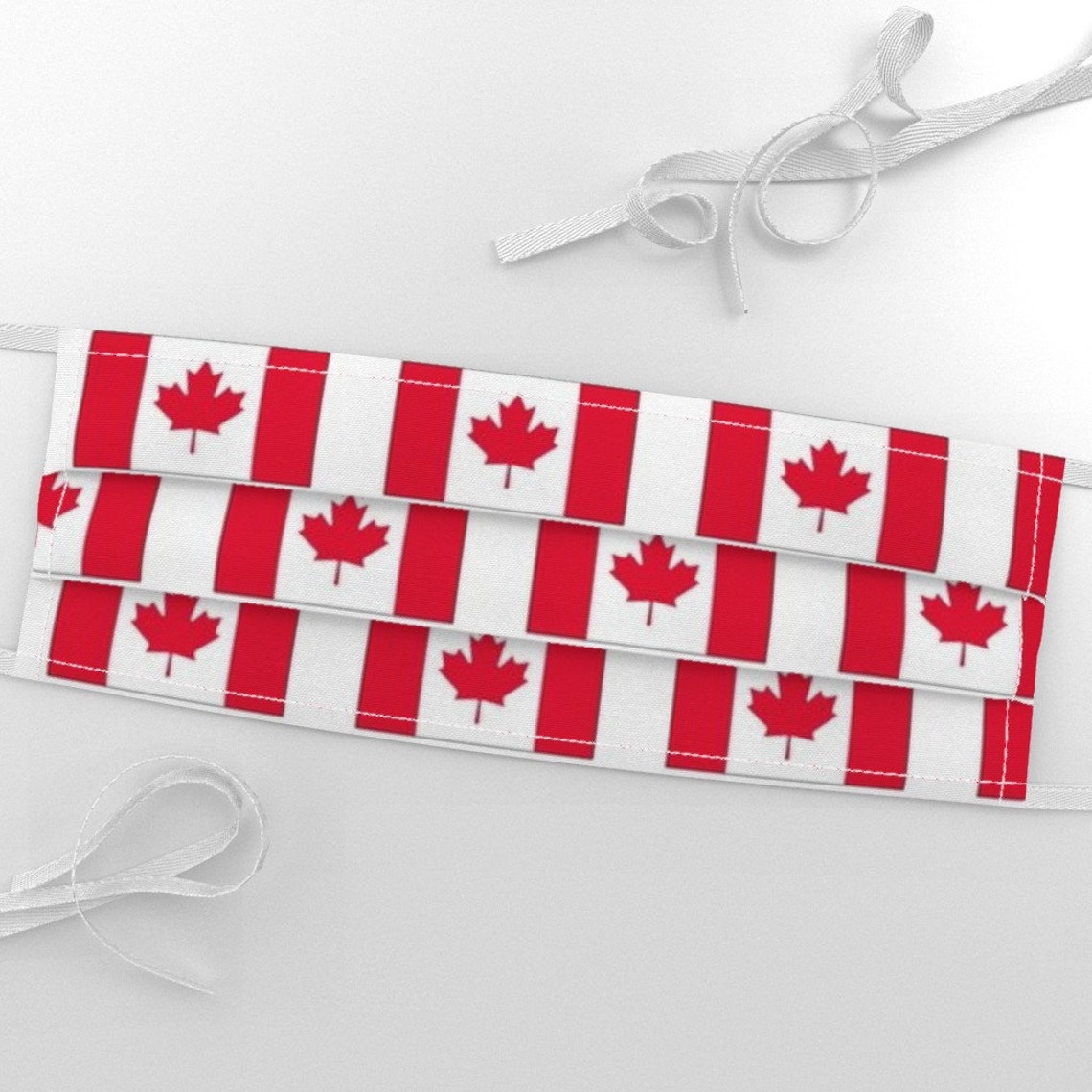 Canadian Flag Fabric Canadian Flag by Thinlinetextiles | Etsy