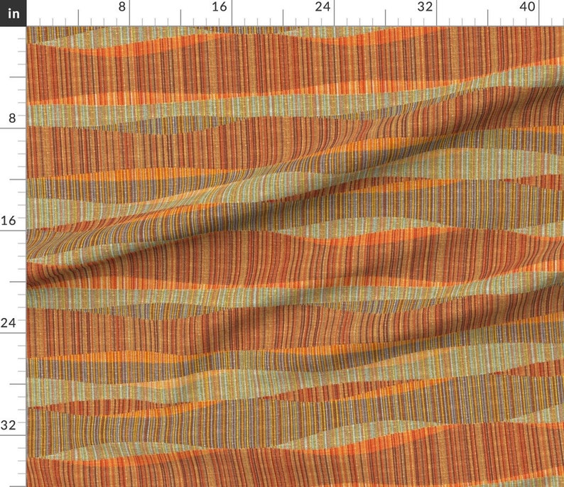 Mid Century Fabric Mid Mod Lines by Theodesign Horizons - Etsy