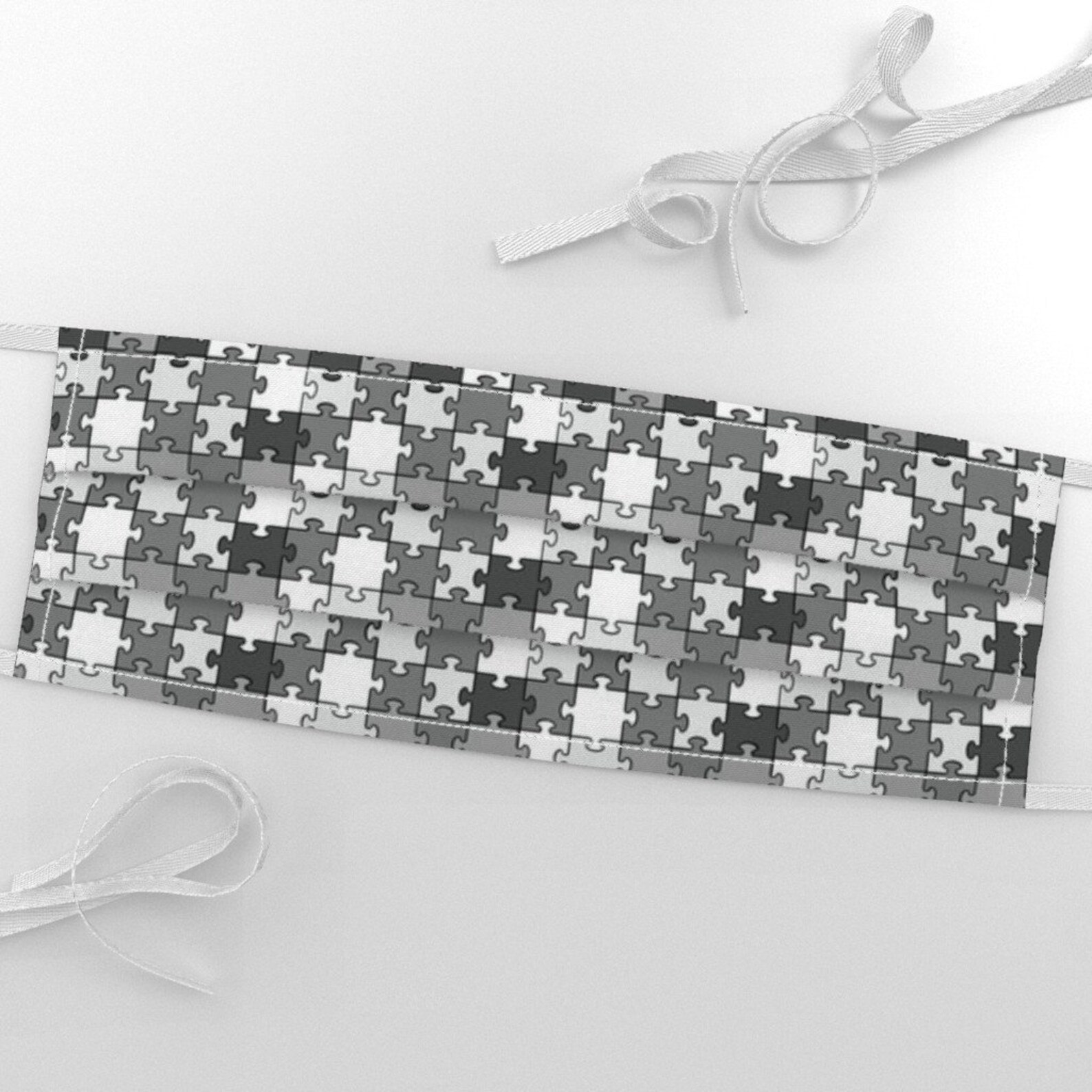 Puzzle Fabric Puzzle Jigsaw by Studiofibonacci | Etsy