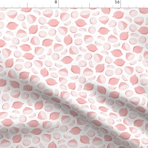 Pink Lemonade Fabric Pink Lemons by Robyriker Lemon Citrus - Etsy