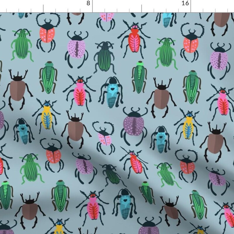 Insect Fabric - Etsy