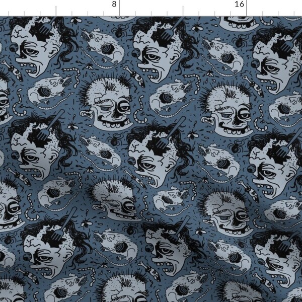 Zombie Fabric - Etsy
