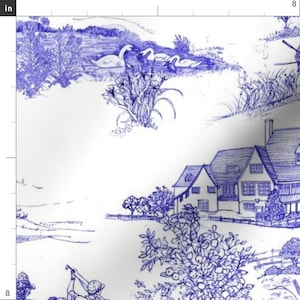 Hamptons Fabric Hamptons Golf Original by Mcsparrandesign Golf Course ...