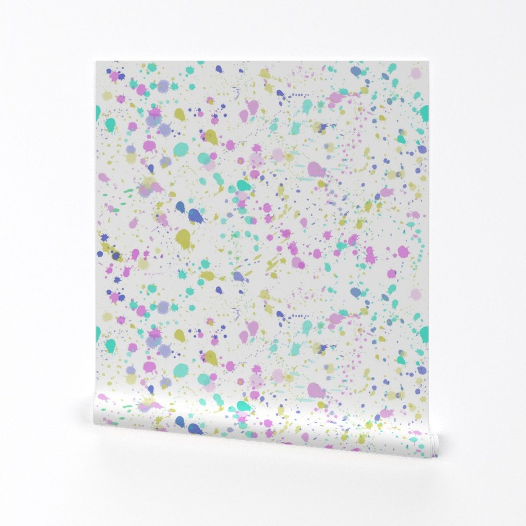 Splatter Paint Wallpaper Splat by Danika Herrick Splatter Paint Custom ...