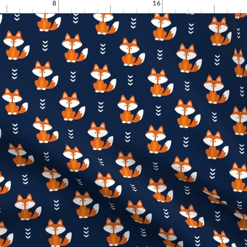 Fox Fabric Panel - Etsy