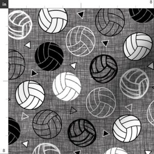 Volleyball Fabric Volleyball Triangles by Twodreamsshop - Etsy