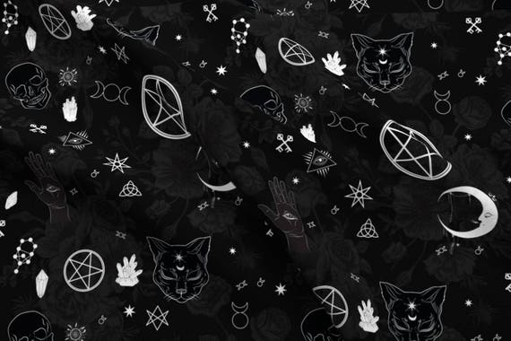 Pagan Fabric It's Witchcraft Evovled By | Etsy