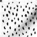 Spots Doodled Sketch Fabric Seeing Spots in Porcelain by - Etsy