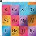 Science Fabric - Periodic Table Elements by Robyriker - Science Class ...