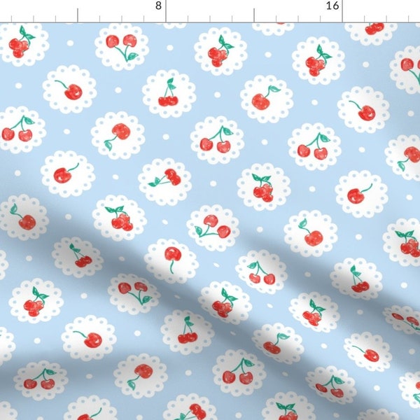 Cherry Fabric - Etsy