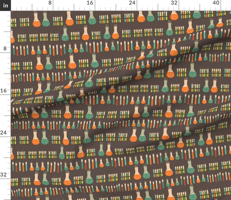 Science Lab Fabric Chemistry Lab Vials by Kociara Test - Etsy