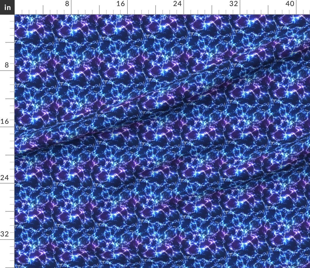 Lightning Fabric Lightning by Art of Sun Lightning | Etsy