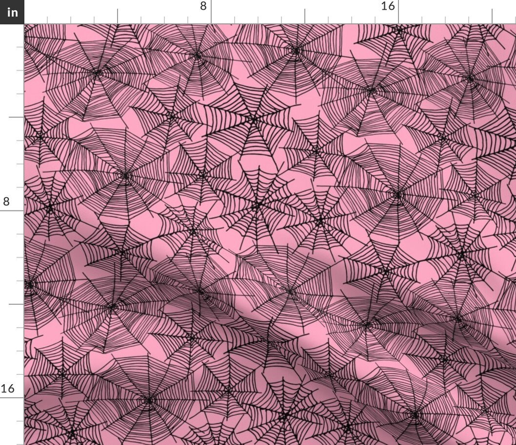 Spider Web // Pink October Halloween Scary Spooky Kids October - Etsy ...