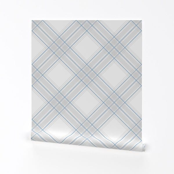 Diagonal Plaid - Etsy